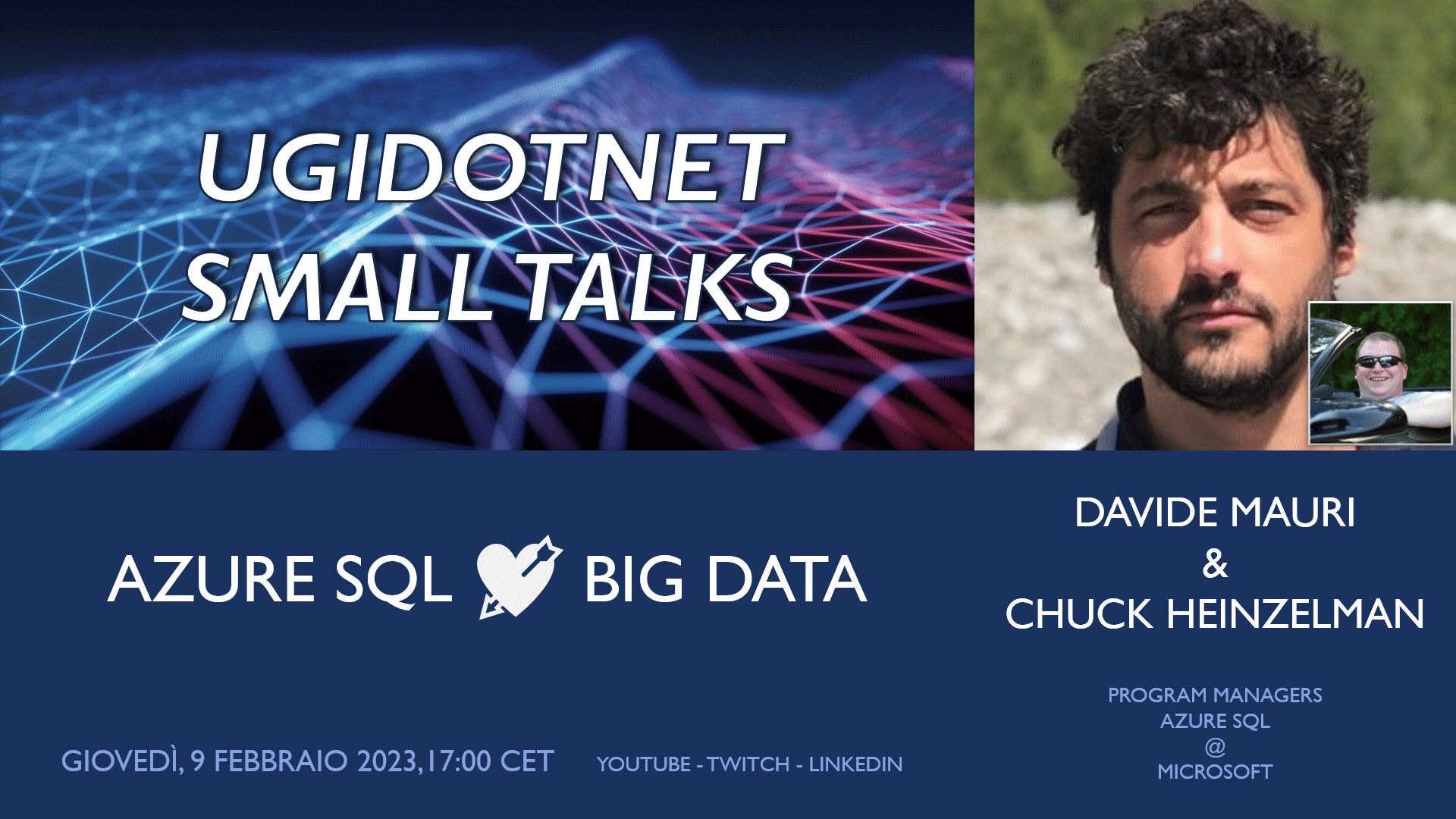 Episodio Azure SQL loves Big Data - Small Talks